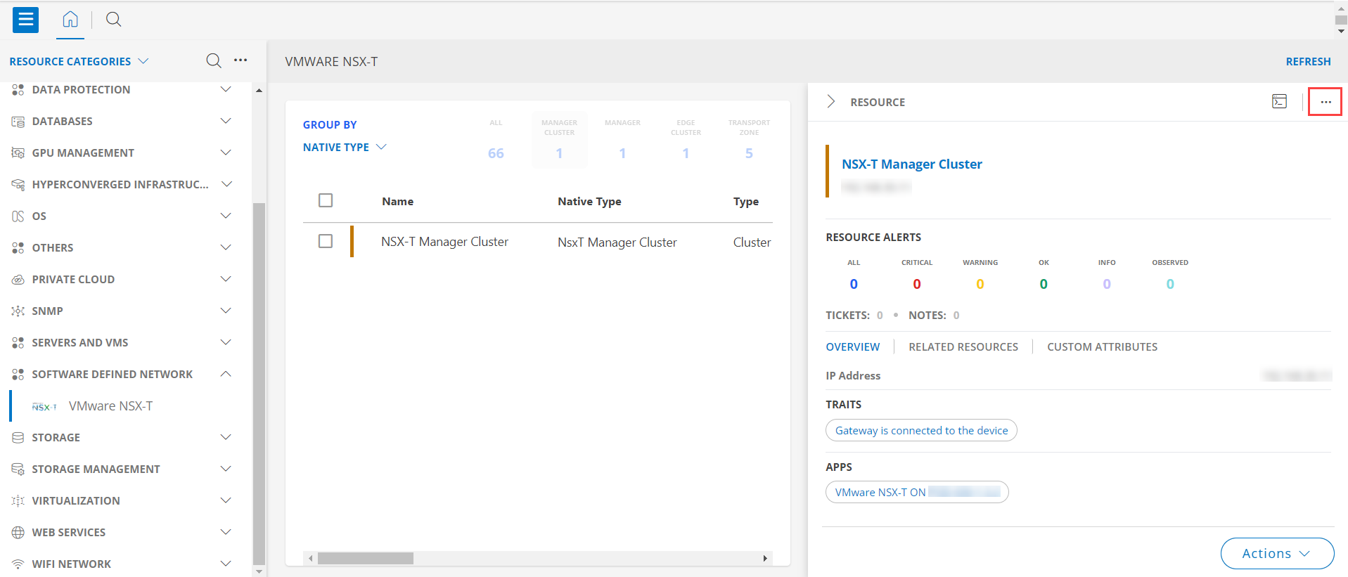 VMware NSX-T | OpsRamp Documentation